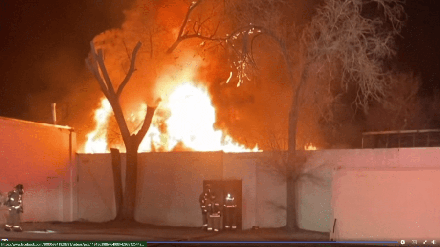 AFR responds to fire at abandoned building for second time in 30 days