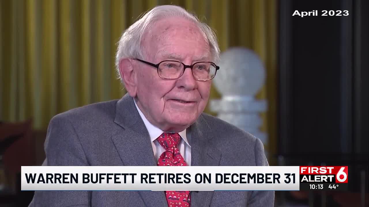 Warren Buffett to step down as Berkshire Hathaway CEO after 6 decades