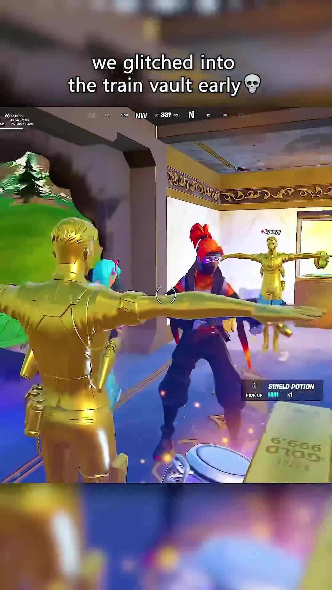 How to get inside the train early