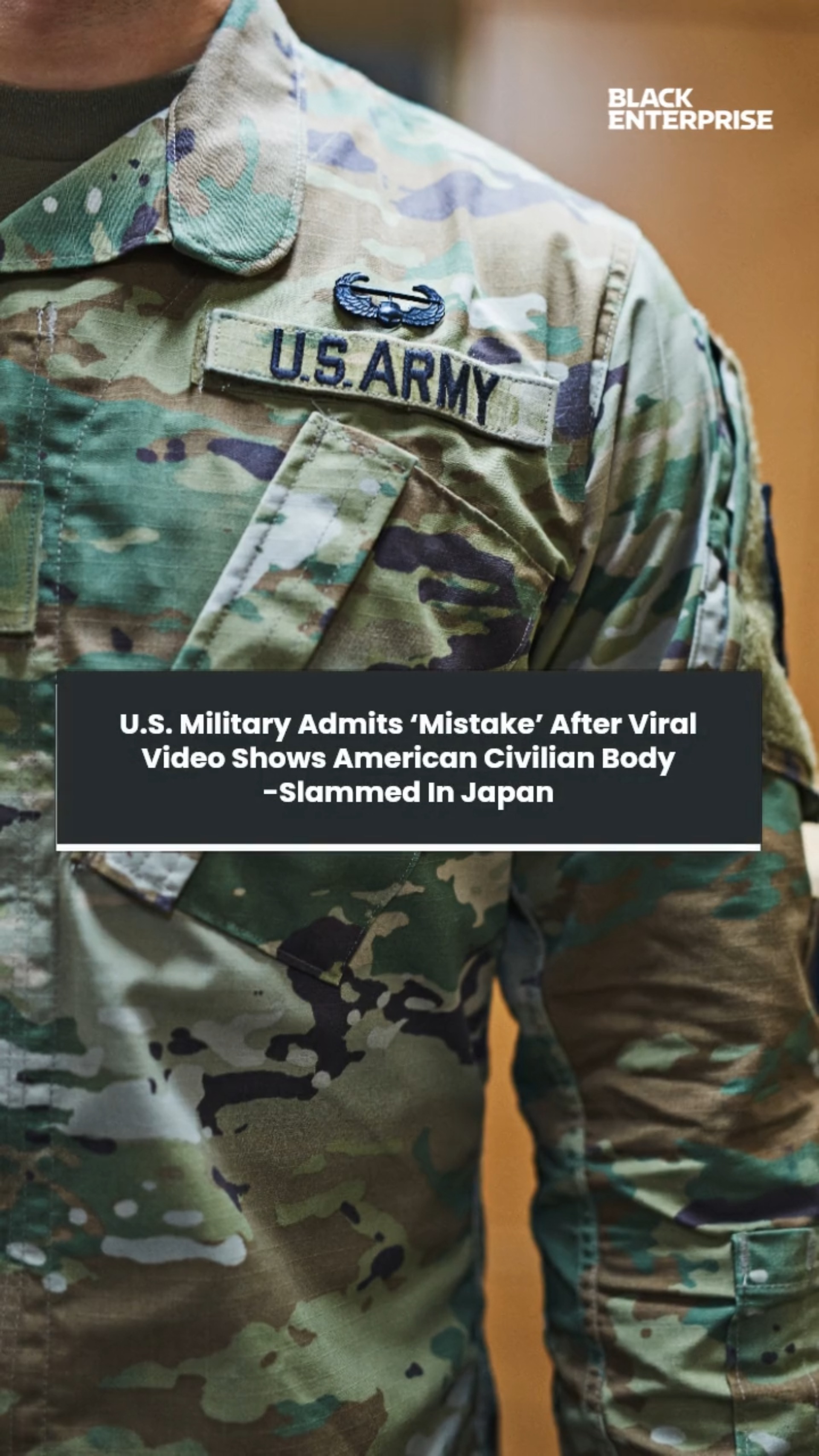 US military admits 'mistake' after viral video shows American civilian ...