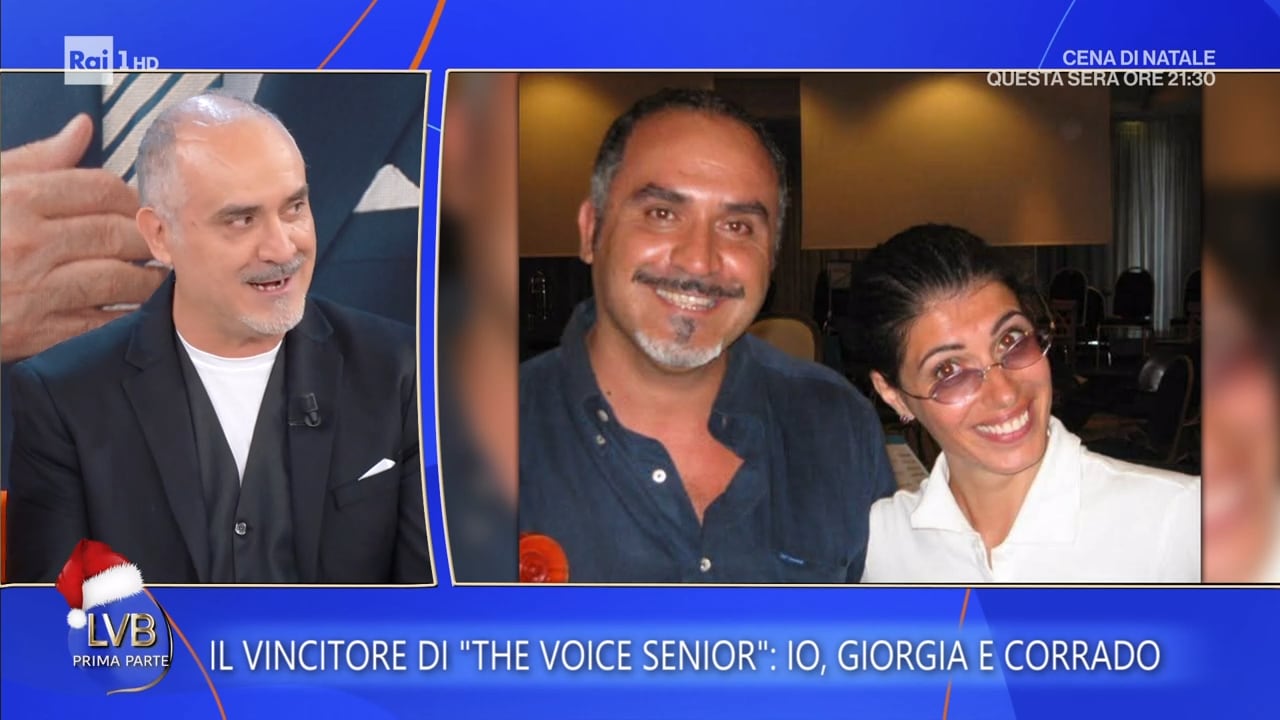 Il vincitore di "The Voice Senior": "Ho conosciuto Corrado e Giorgia ...
