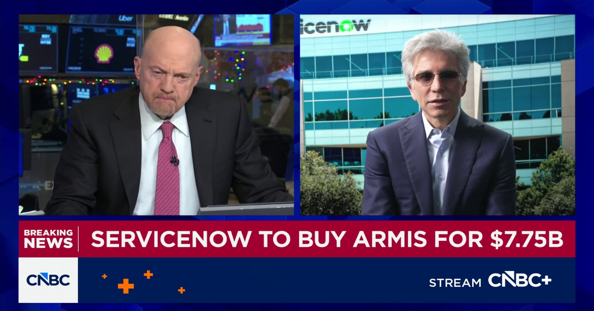 ServiceNow CEO Bill McDermott on buying cybersecurity startup Armis for ...
