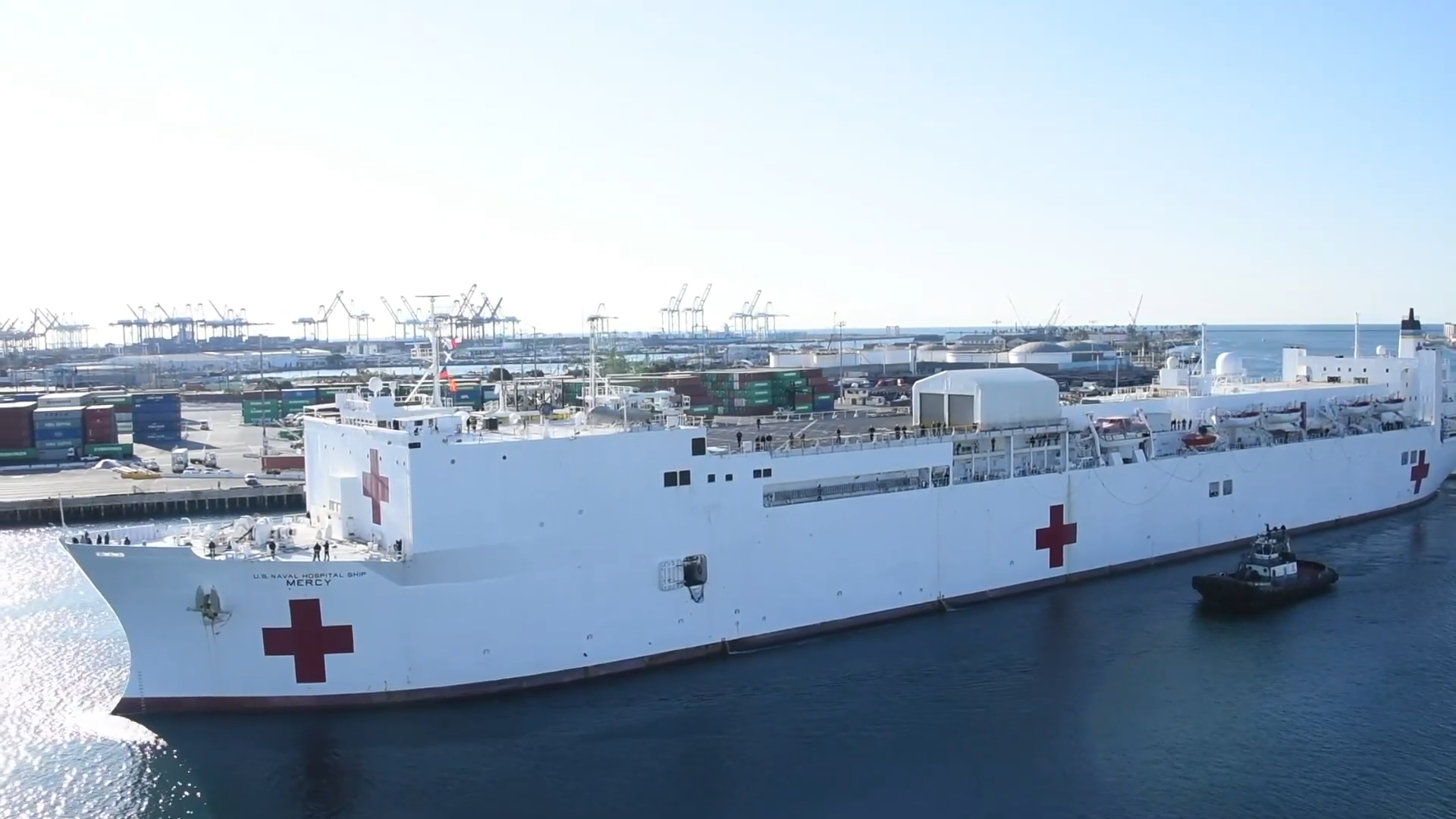 How this US hospital ship brings care to the world