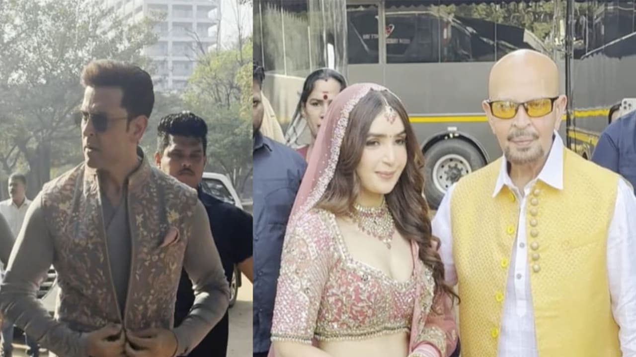 Hrithik Roshan makes stylish entry with sons at cousin's wedding