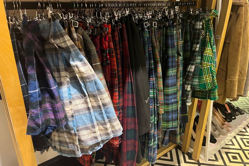 We try second hand Glasgow clothing shop that's a modern treasure trove ...