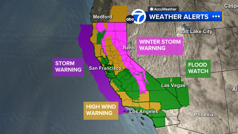 Storm timeline: Heavy rain, damaging winds hit SF Bay Area for ...