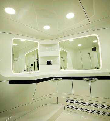 Glass floors to gym, a look inside Shah Rukh Khan's vanity van