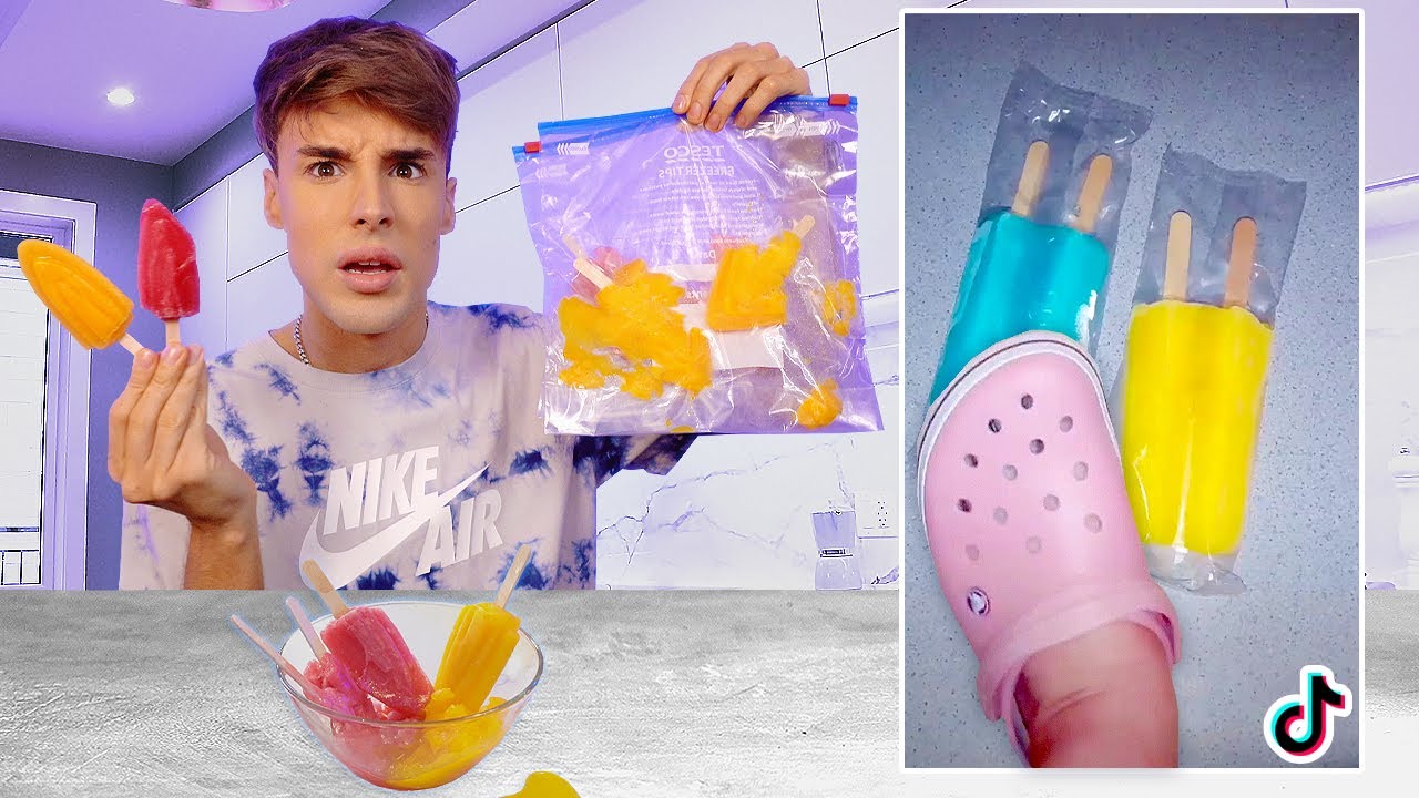 Trying viral depression meal recipes shared by TikTok users