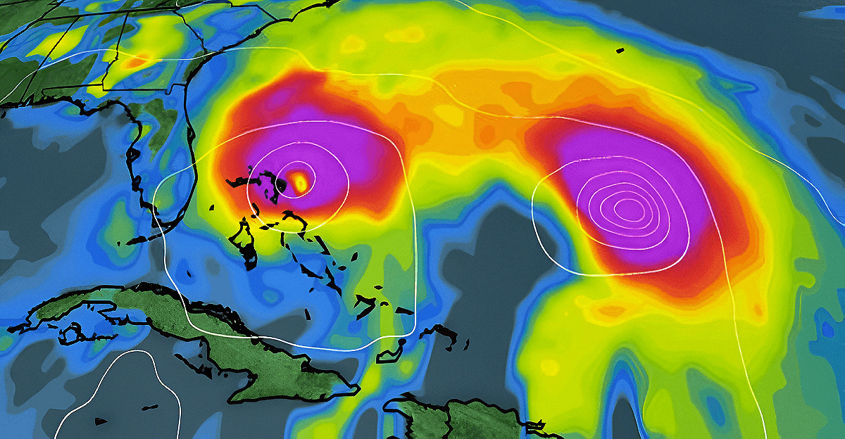 Florida cannot dodge this—twin Atlantic hurricanes could collide in ...