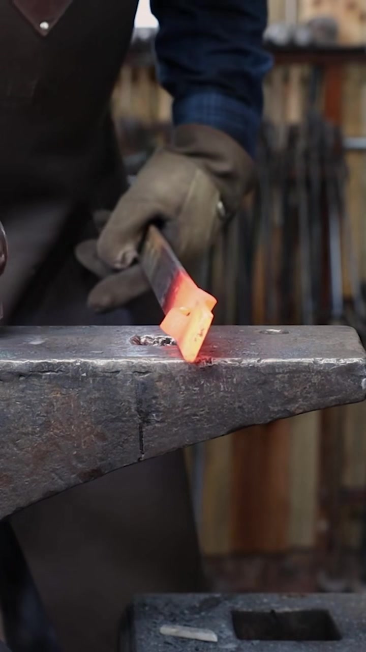 Blacksmith ornamental ironwork test piece