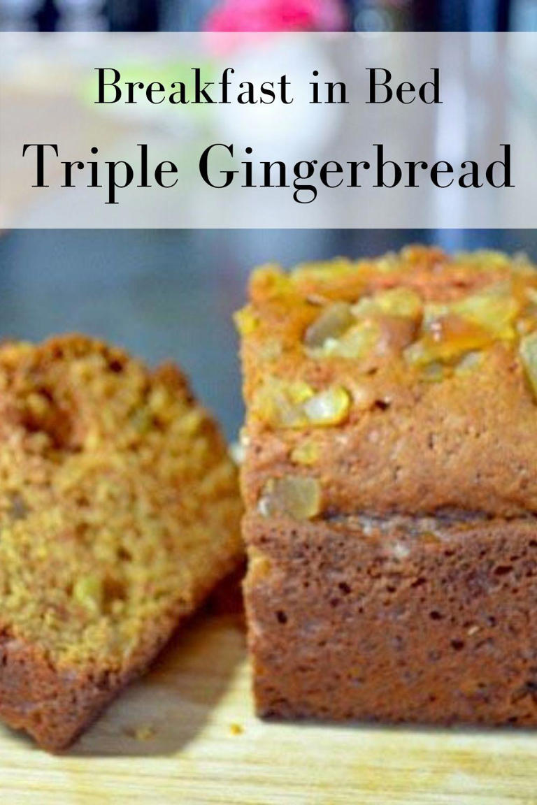 Triple ginger gingerbread loaf recipe