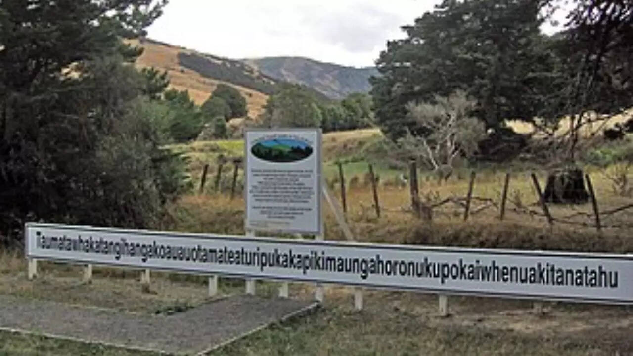 What is the world's longest place name and where is it located?