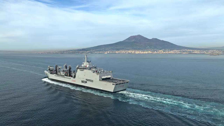 Fincantieri menyelesaikan penyerahan kapal dukungan logistik A 5336 Atlante