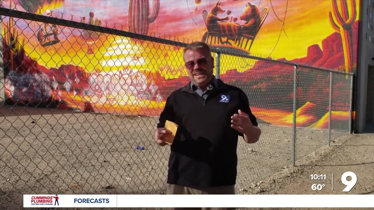 Downtown mural vandalized: Artist Joe Pagac tells KGUN next steps
