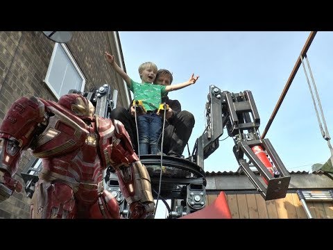 Making the Hulkbuster part 2: epic arm crafting