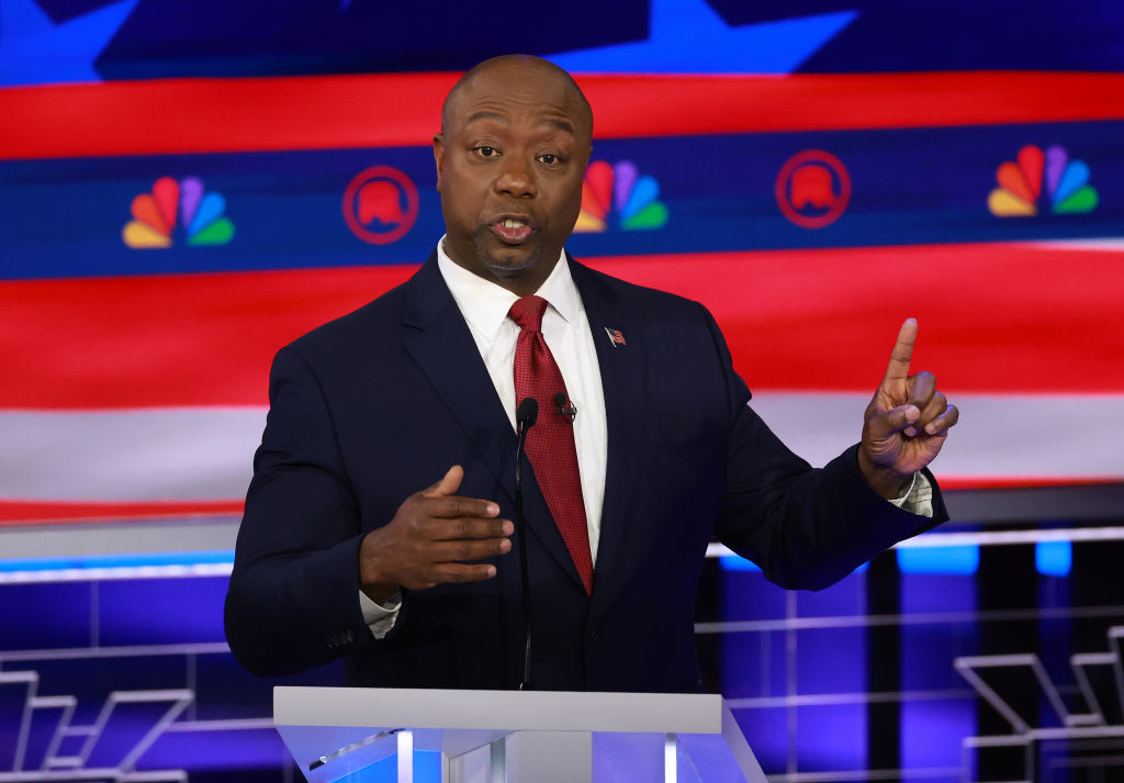 'Radical left agenda': Tim Scott slams Crockett’s Senate run