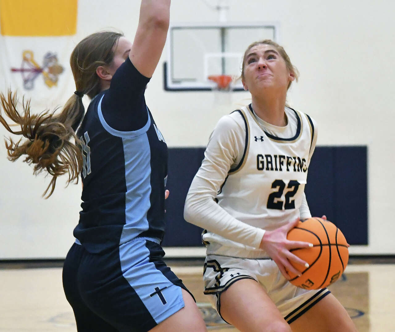Father McGivney girls unable to close out Mater Dei