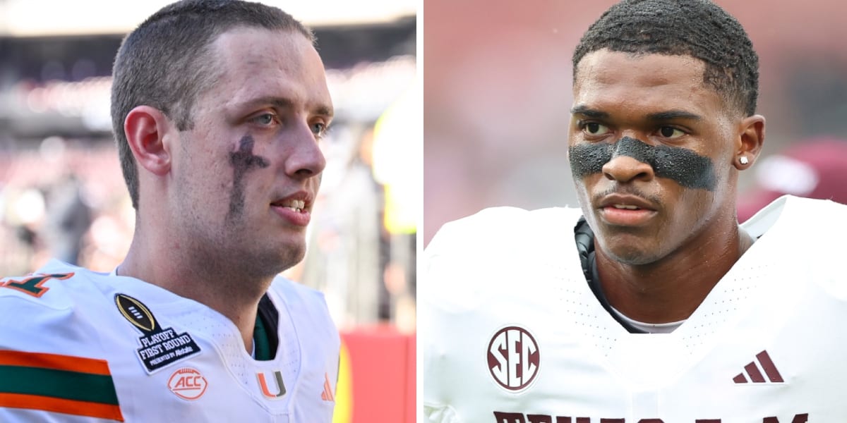 Rece Davis criticizes Miami, Texas A&M for not trusting quarterbacks more