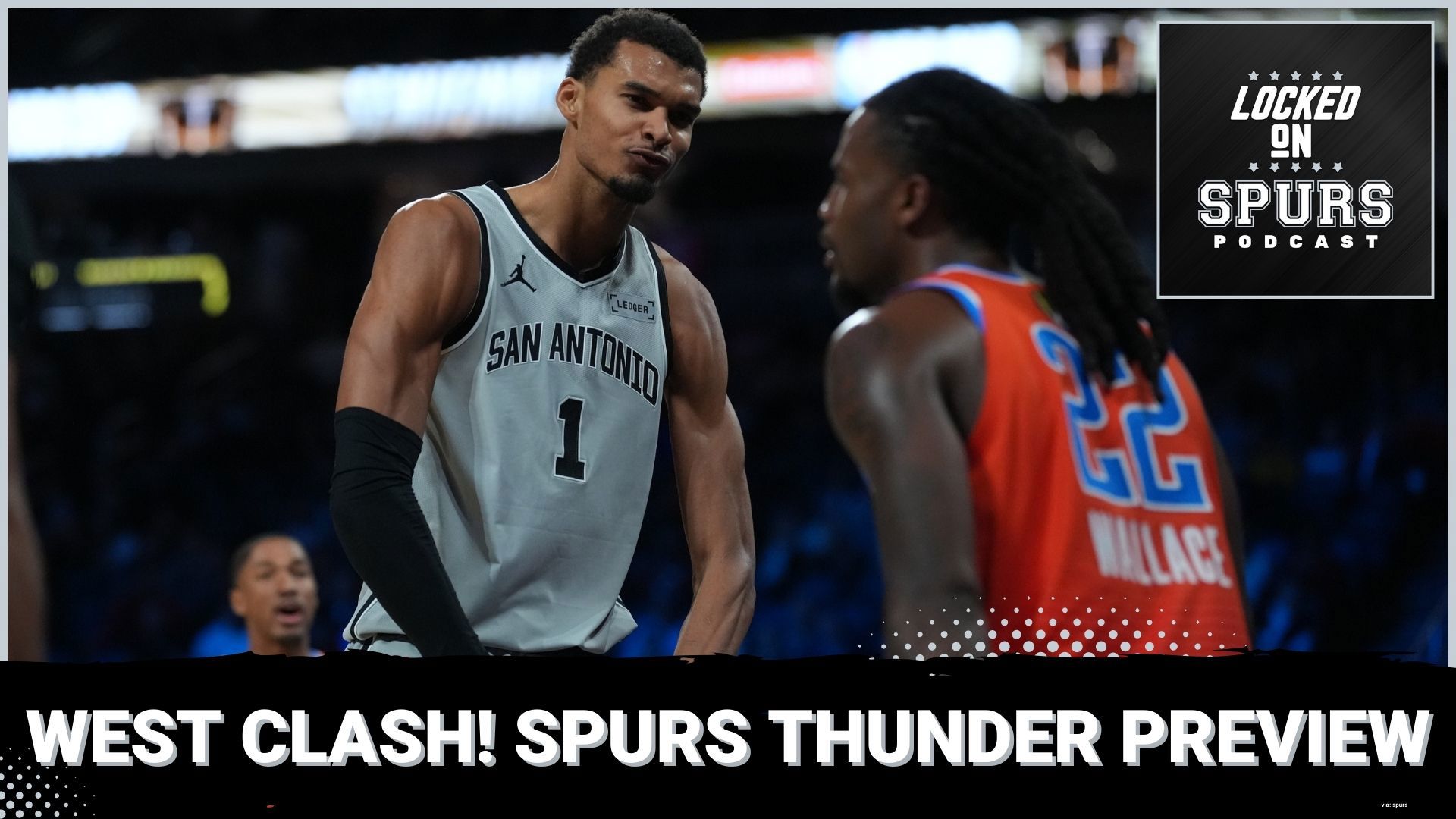 Western Conference clash! San Antonio Spurs vs. Thunder game preview ...
