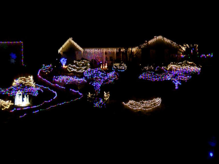 Bishop Hills Christmas light display to wrap up this week