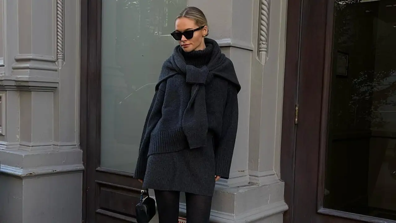 Las botas altas de Zara con tacón sensato que estilizan y son tendencia