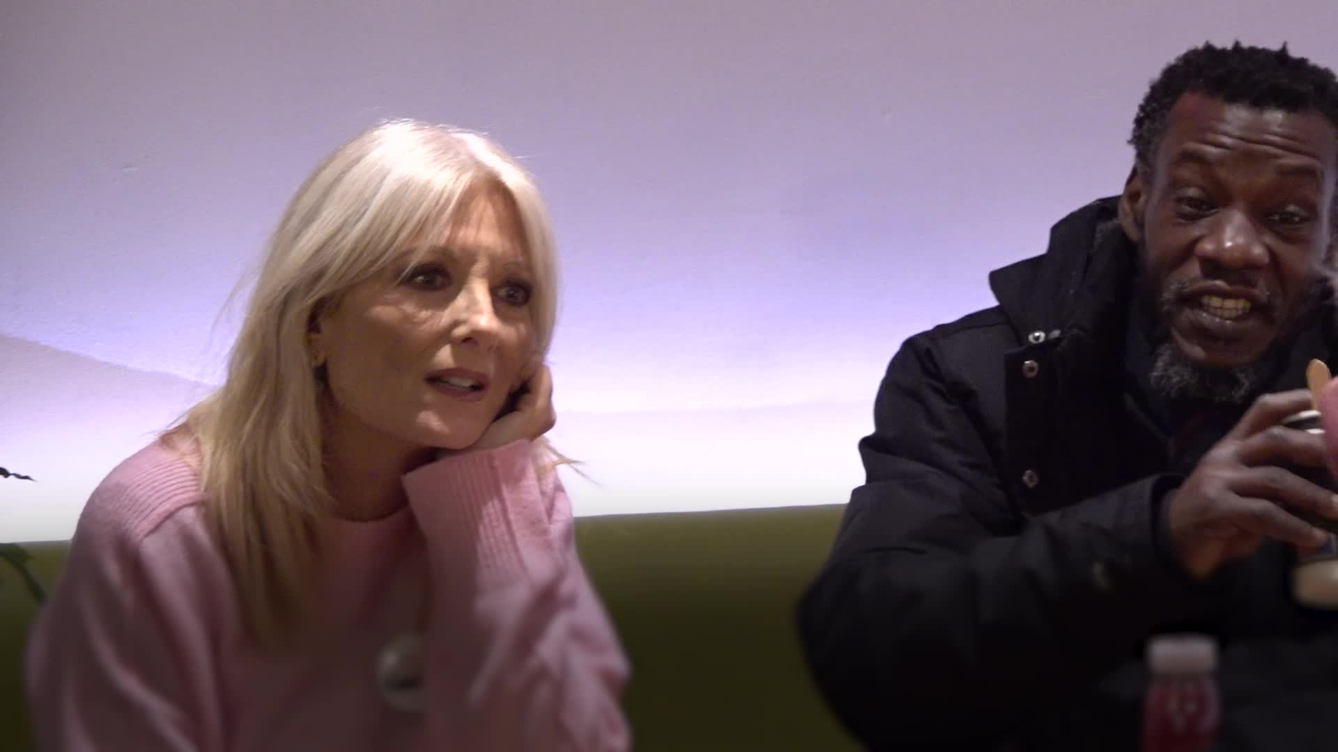 Celebrities open Crisis' Christmas services for London's homeless