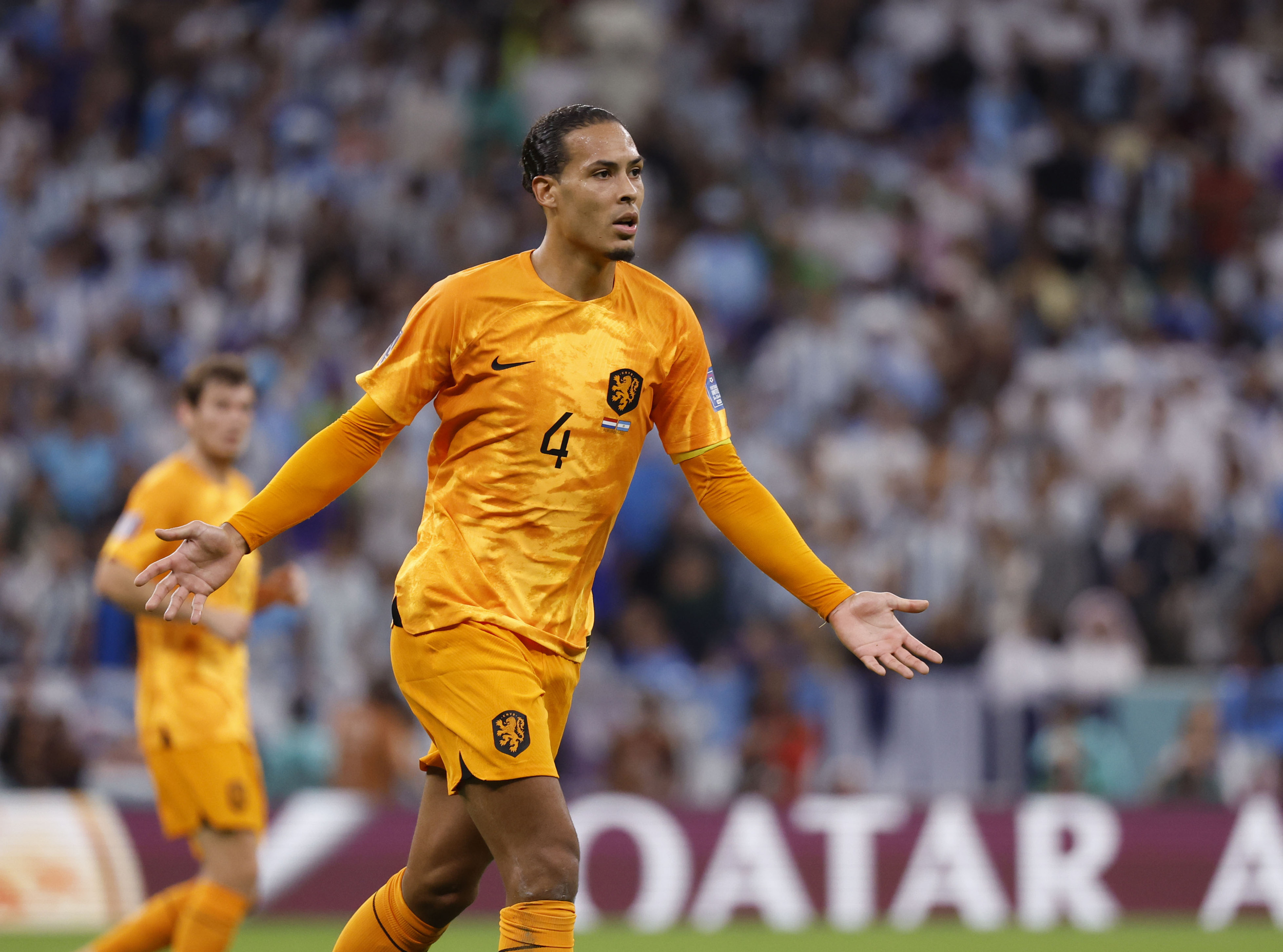 Virgil van Dijk reveals private conversation with Xavi Simons after red ...