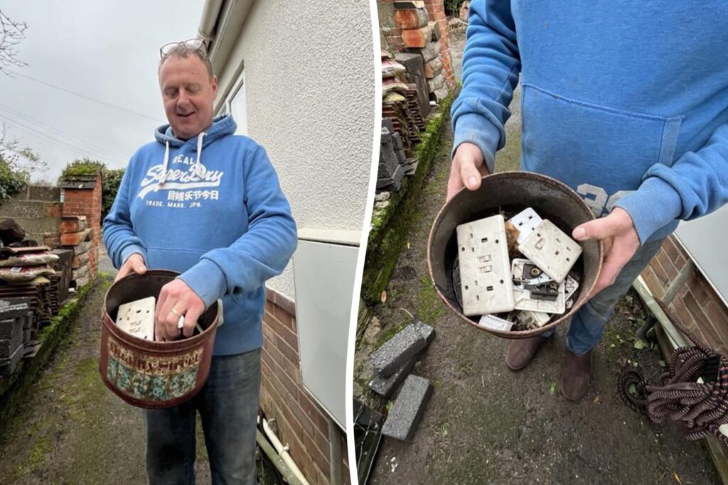 Man discovers WW2 grenade inside Quality Street tin