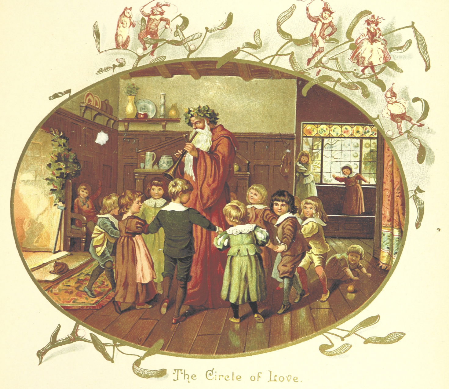 Vintage prints that show how Santa Claus & Father Christmas have ...