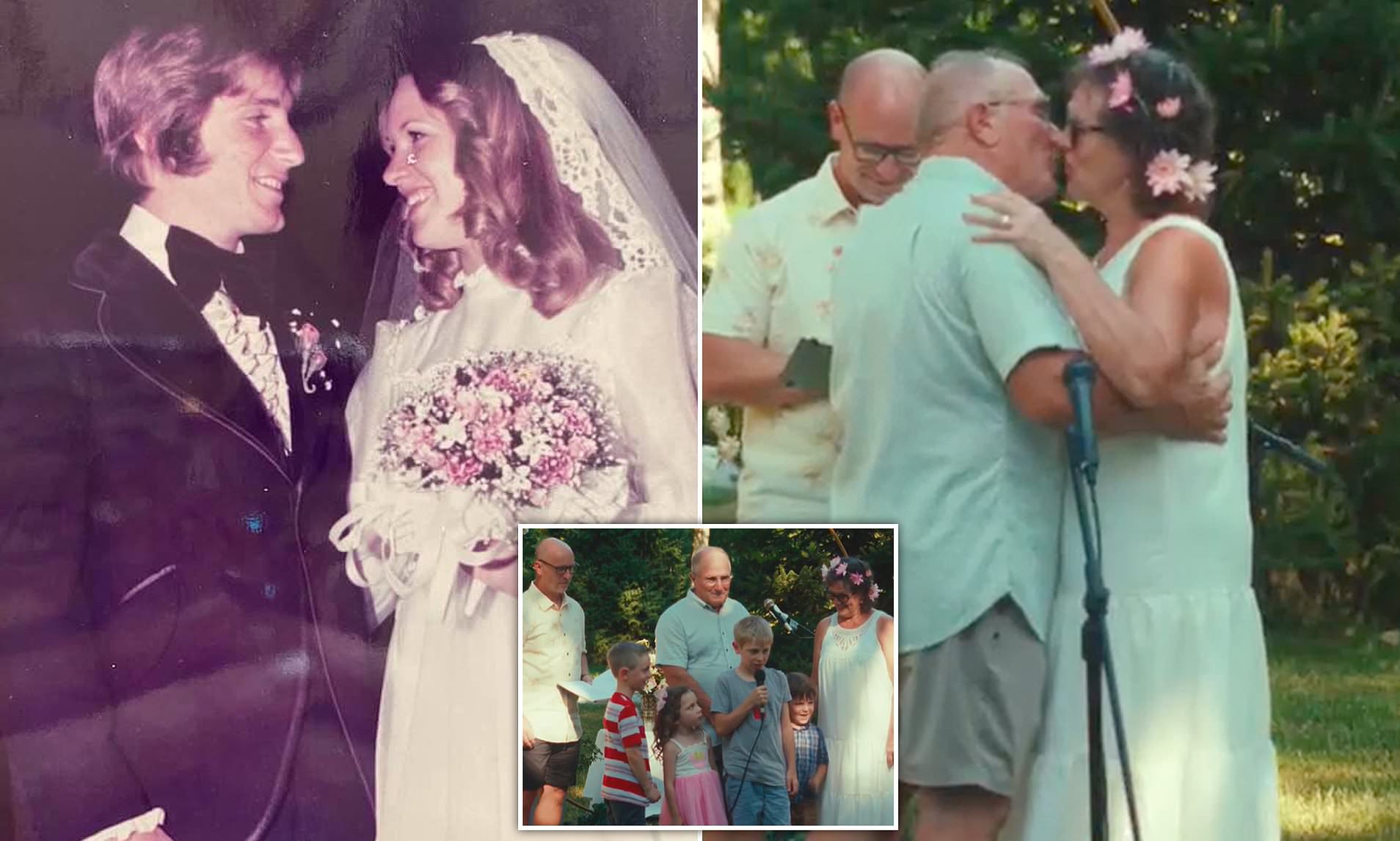 Couple whose marriage license was accidentally never turned in finally ...