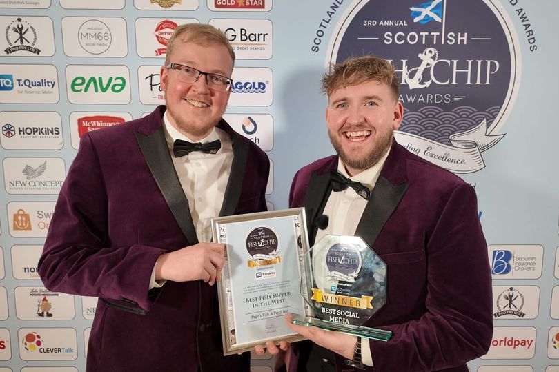 Chip shop staff celebrate award wins and launch charity fundraiser