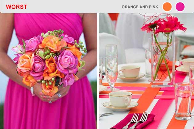 Wedding planners share the color combinations to use -- and the ones to ...