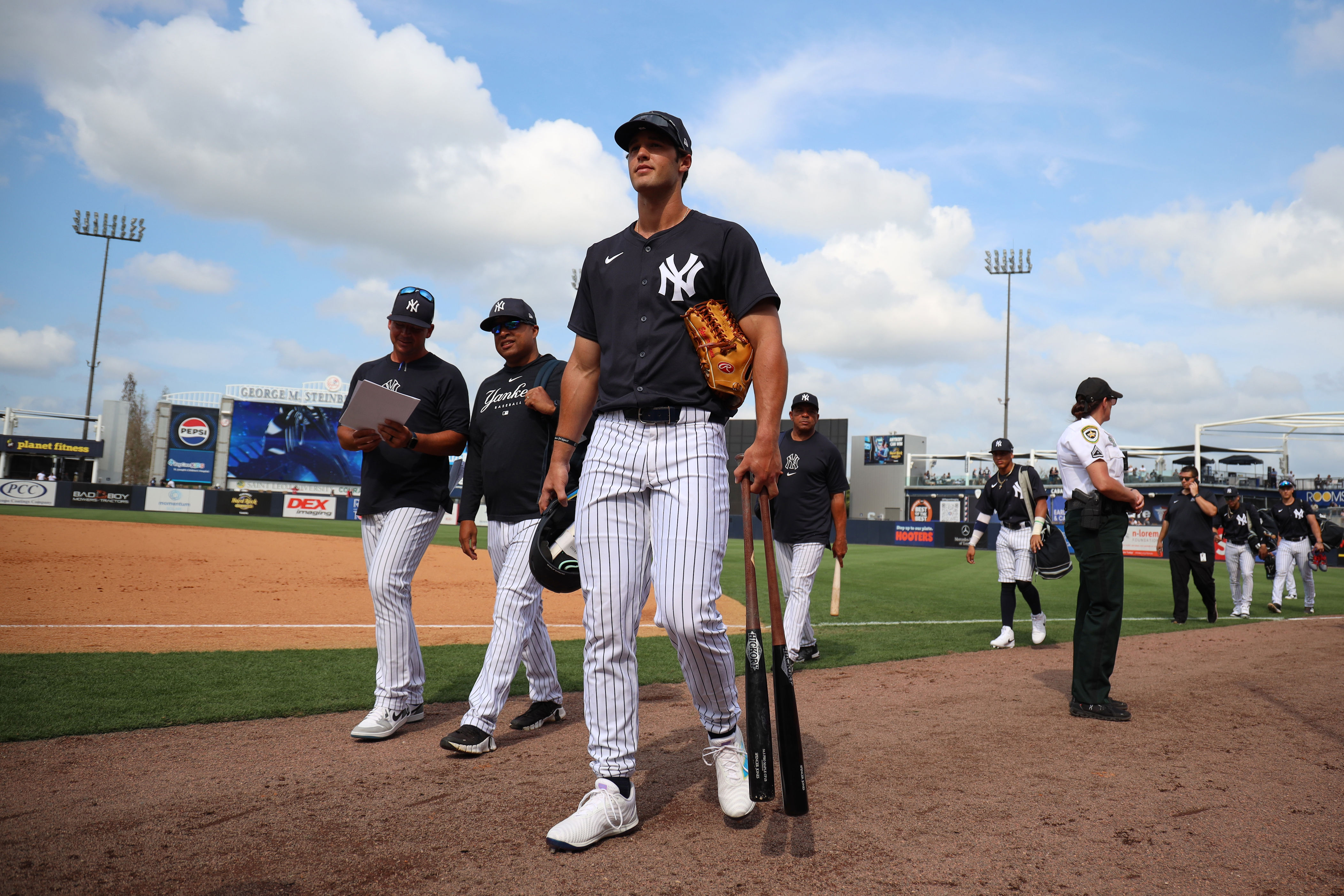 Yankees 6-foot-7 slugger ready to fight for shot at big leagues