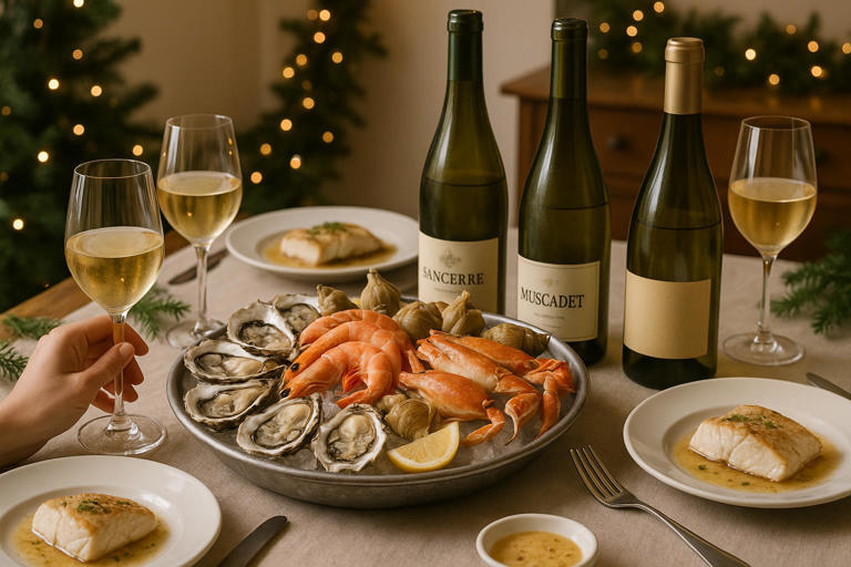 Vous servez poisson ou fruits de mer à Noël ? Ce choix de vin blanc ...