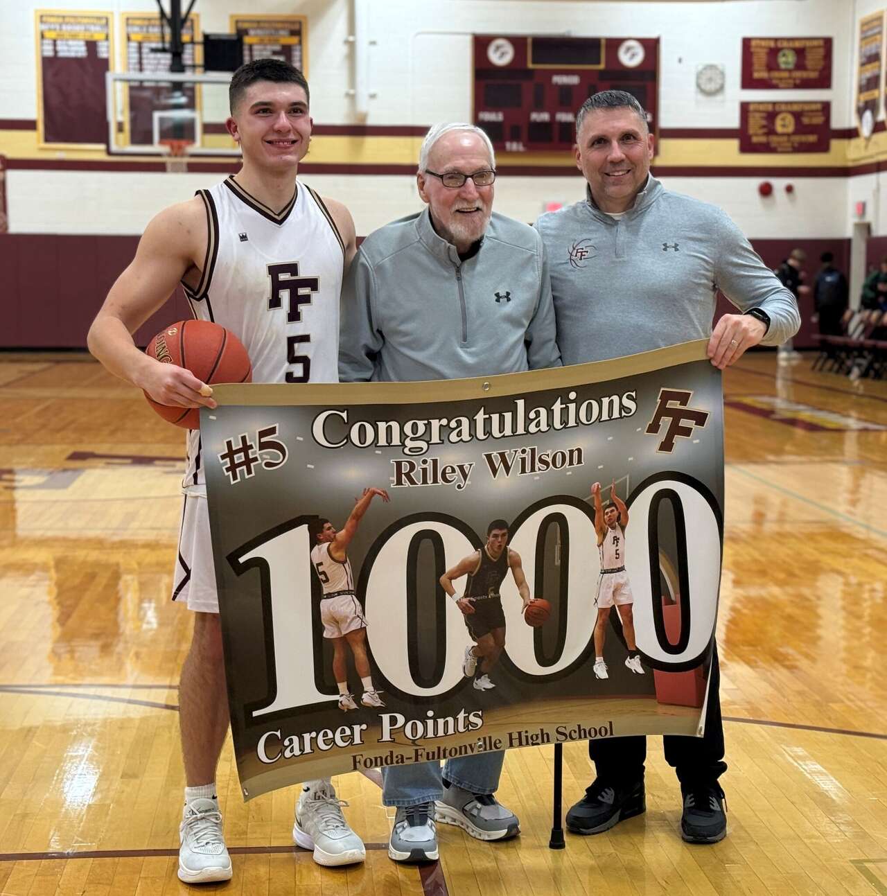 Fonda-Fultonville boys' basketball star Riley Wilson joins father ...