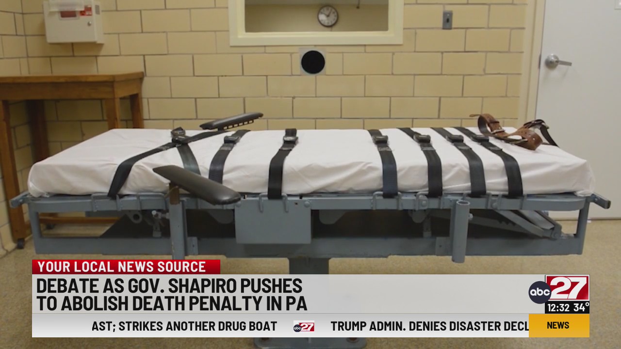 Governor Shapiro pushes to abolish death penalty in PA