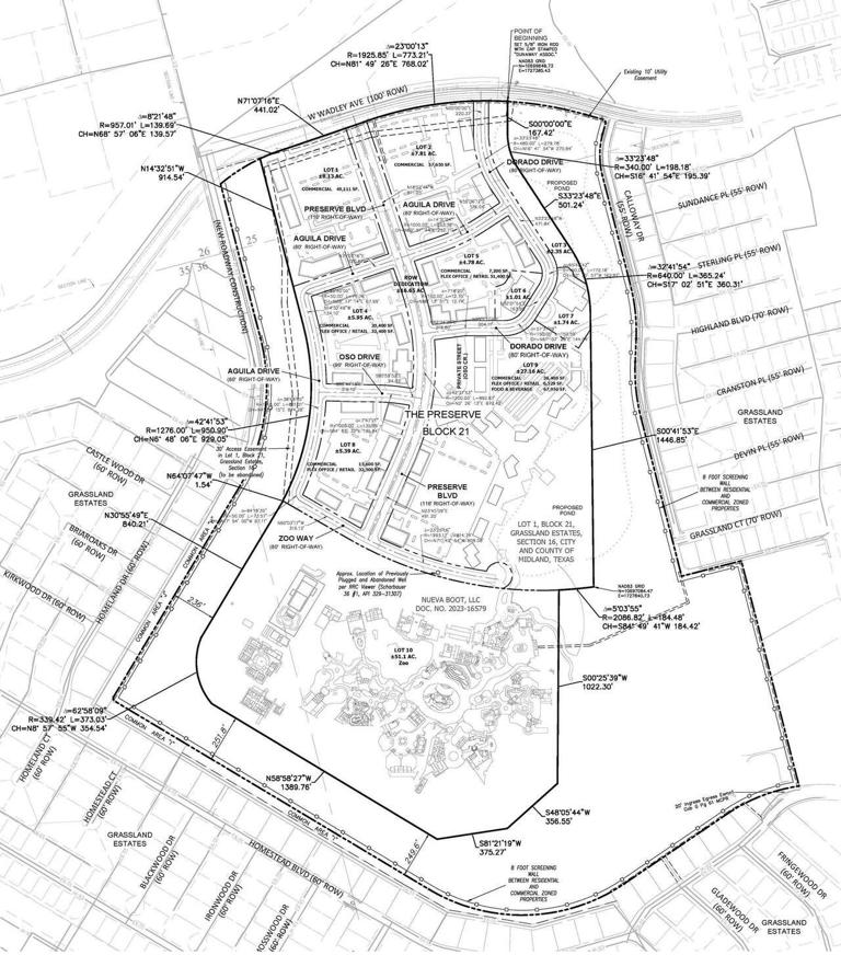 Zoo Midland and Preserve final plat heads to City Council