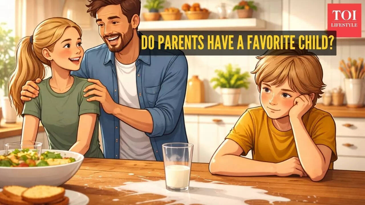 Study reveals parents really do have a favourite child — and the signs ...
