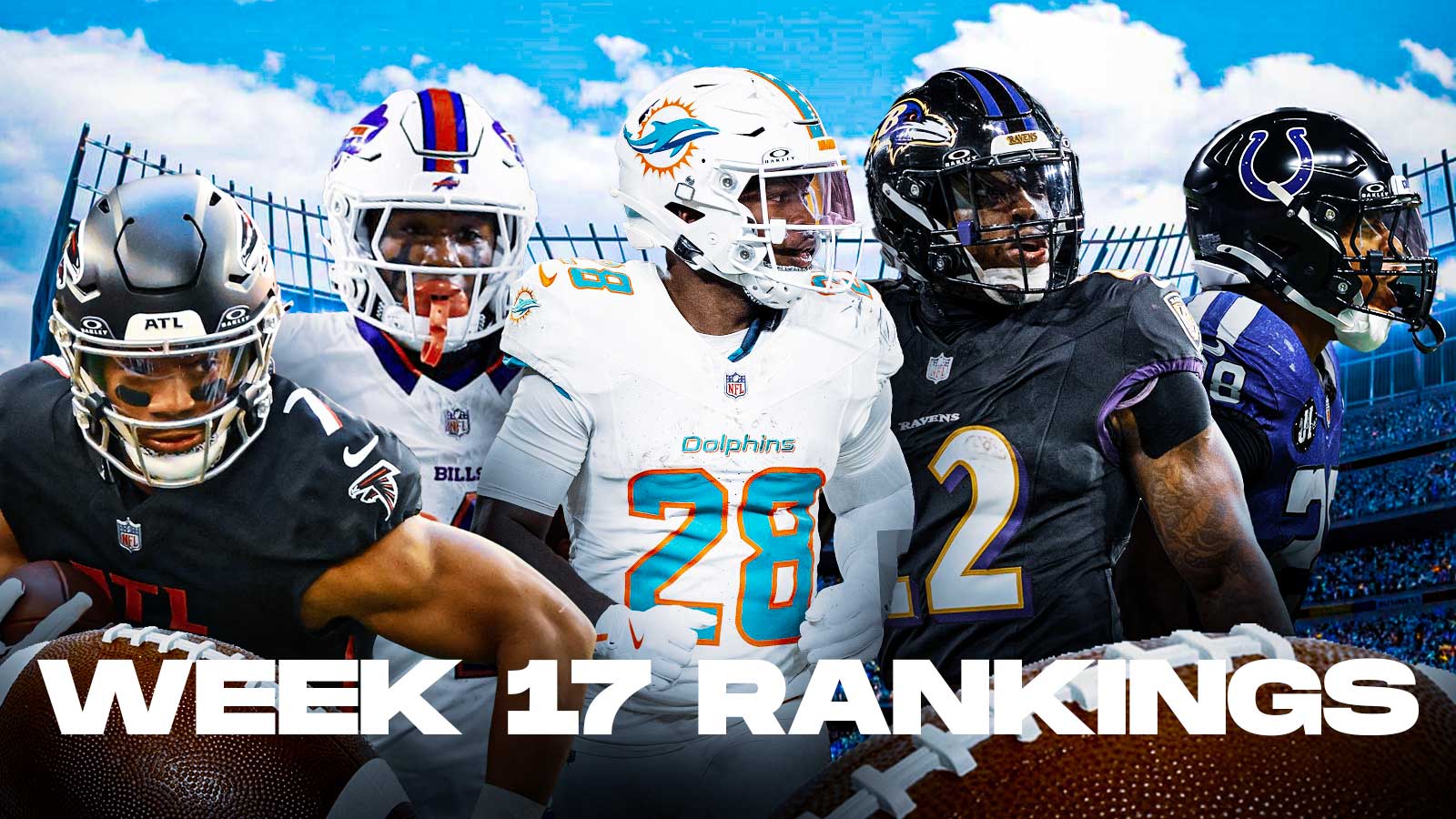 Fantasy football running back rankings: Week 17 2025