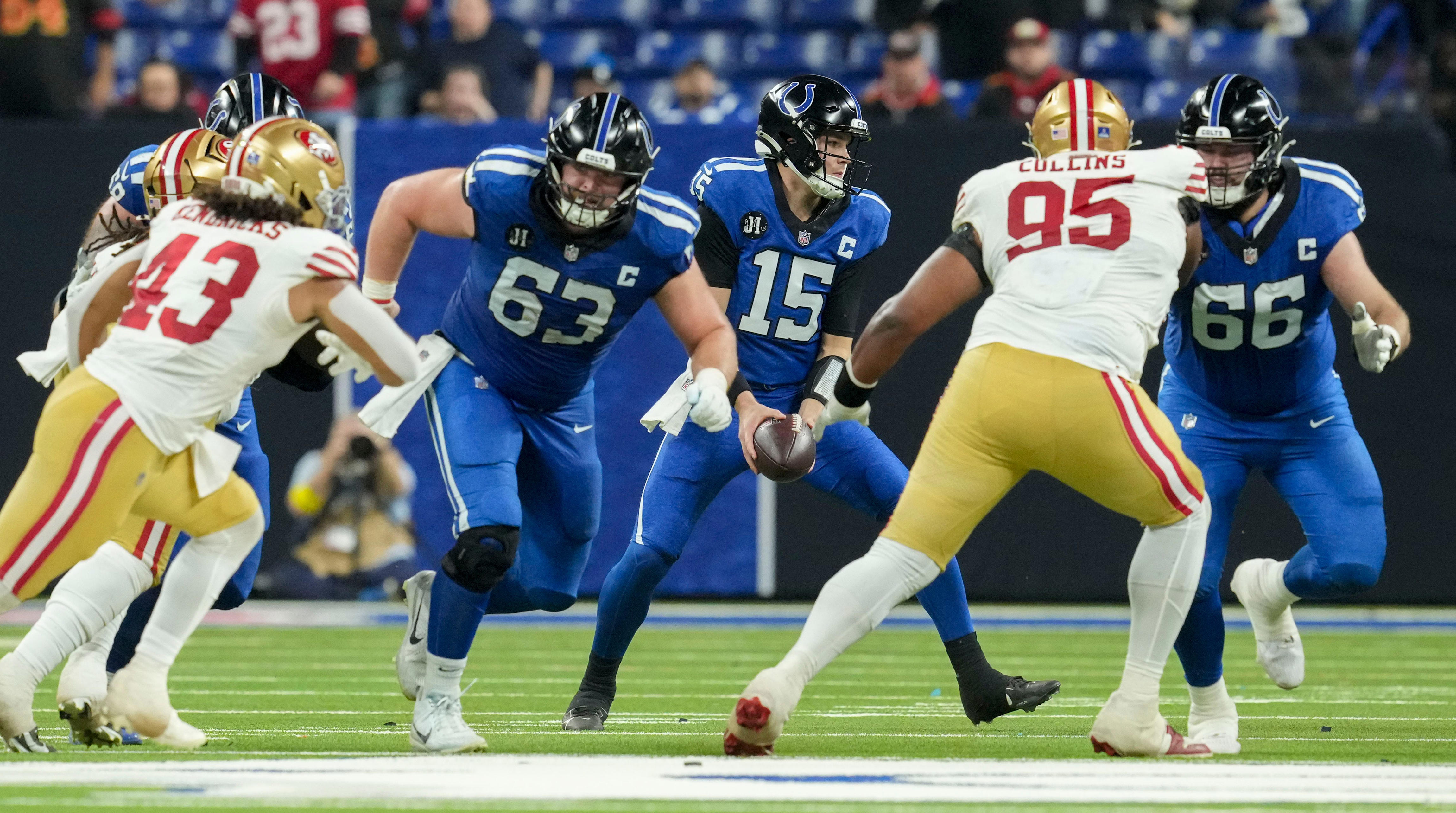 15 things to watch in Riley Leonard's first NFL start for Colts