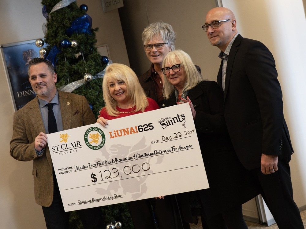 Sleighing hunger — Windsor concerts for food banks break fundraising record