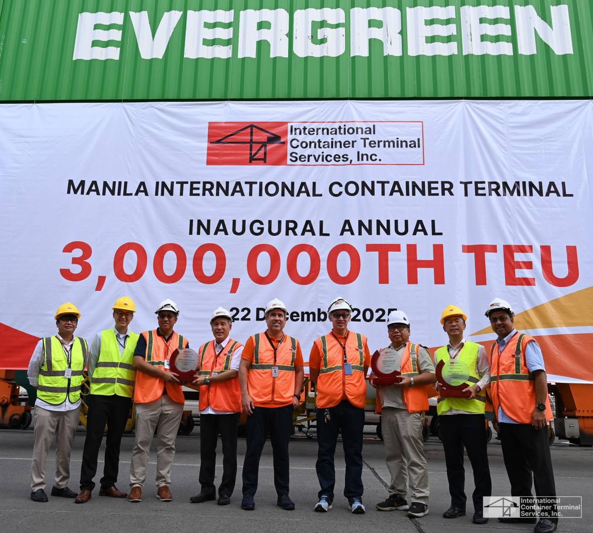 ICTSI Manila flagship terminal achieves 3M TEUs