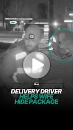 Amazon delivery driver helps wife keep shopping secret