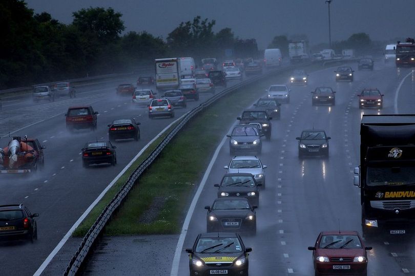 M5 driver swerved across lanes and nearly caused multiple crashes