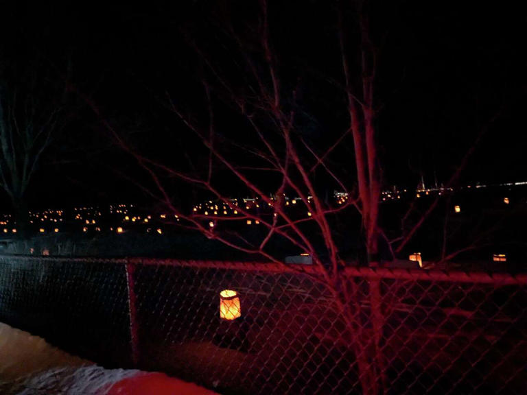 Kaleva Winter Solstice lights more than 1,000 luminaries at cemetery