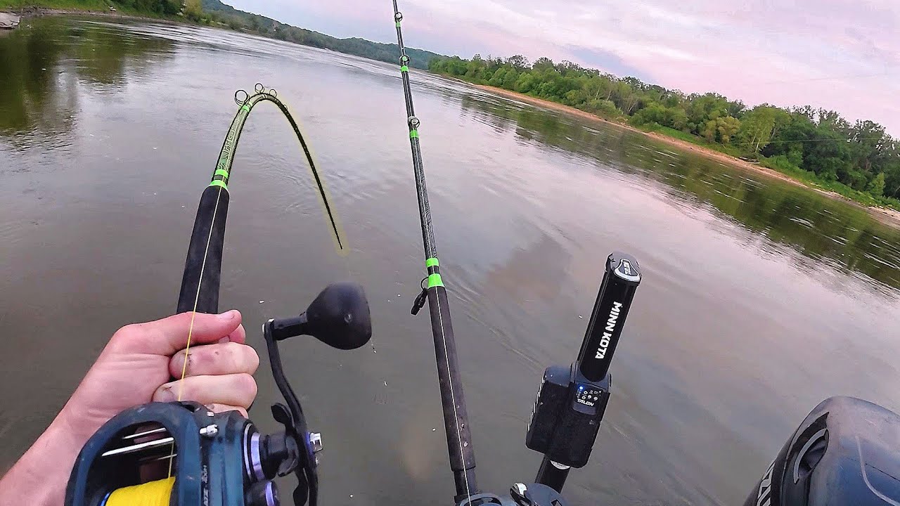 This fish ate something weird! (River fishing)