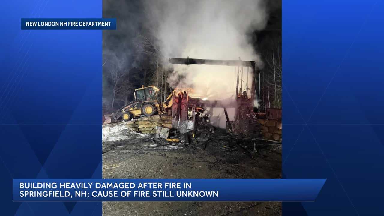 Building destroyed in Springfield fire