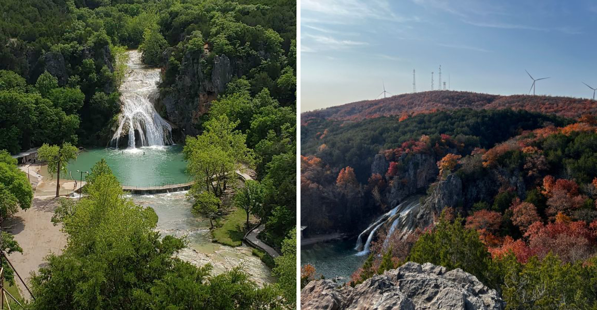 How one Oklahoma waterfall spot became a must-stop for people who love ...
