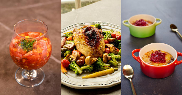 Cena de tres tiempos para Navidad y Año Nuevo: menú completo para ...