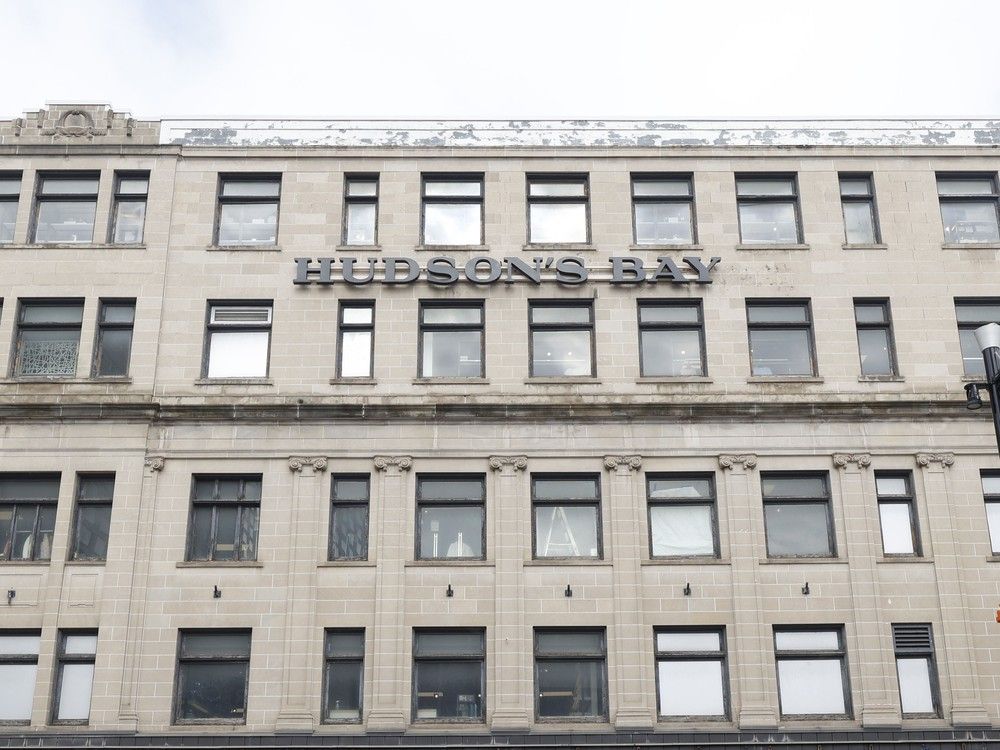 Former downtown Hudson’s Bay building on Rideau Street put up for sale